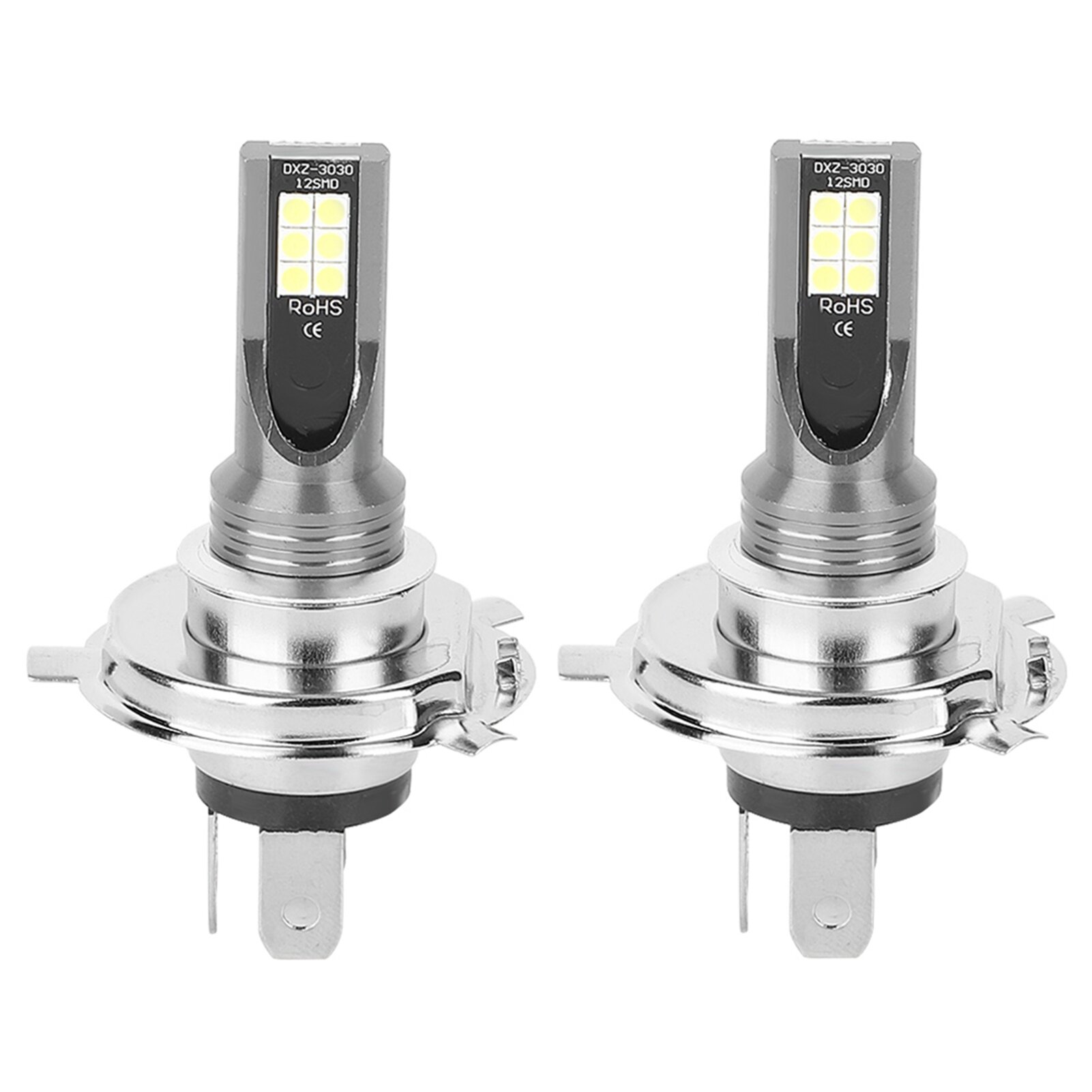 Лампа Фары, Светодиодная Лампа Высокой Яркости H4, Надежная для мотоцикла Автомобиля