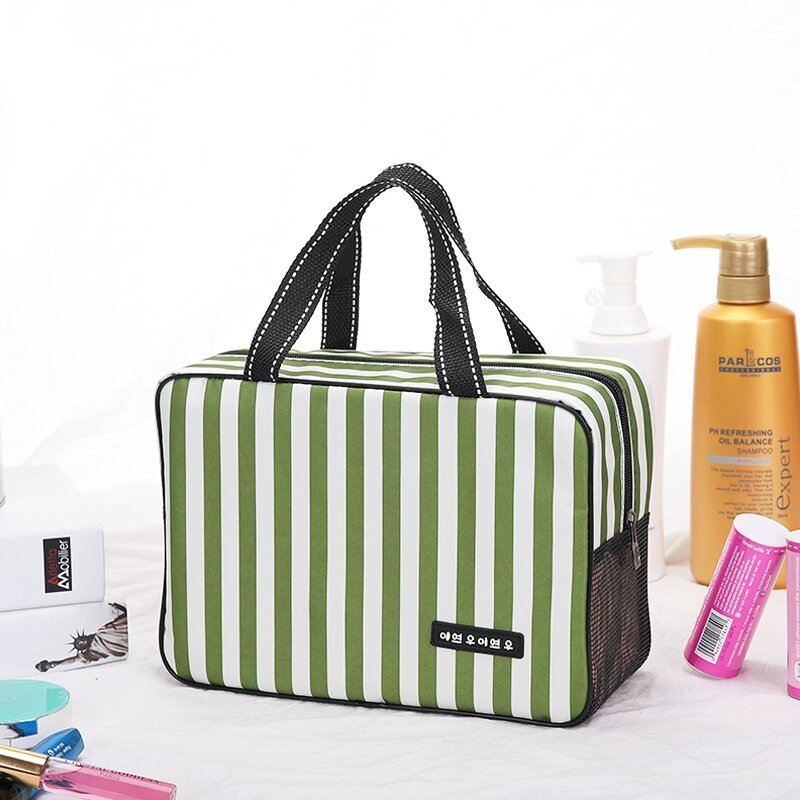 Многофункциональная вместительная сумка для душа из сетки, портативная, в корейском стиле, женская, водонепроницаемая,