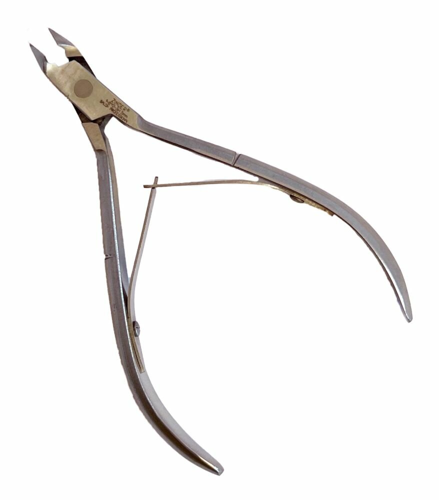 Маникюрные кусачки ручной заточки, для кожи, с двумя пружинами Zinger Z1010 D SH-Salon (5 мм)