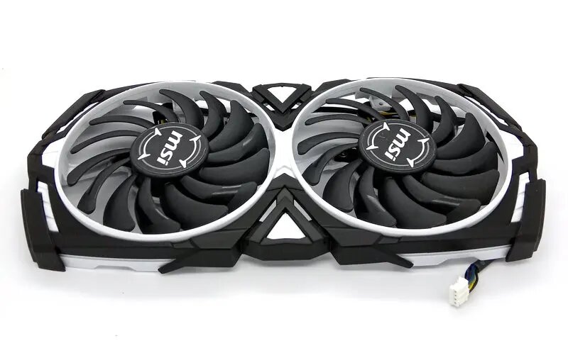Оригинальный вентилятор с рамкой для видеокарты MSI RX570 RX580 RX470 RX480 ARMOR 8G PLD09210S12HH DC12V 0,40A 1 компл.