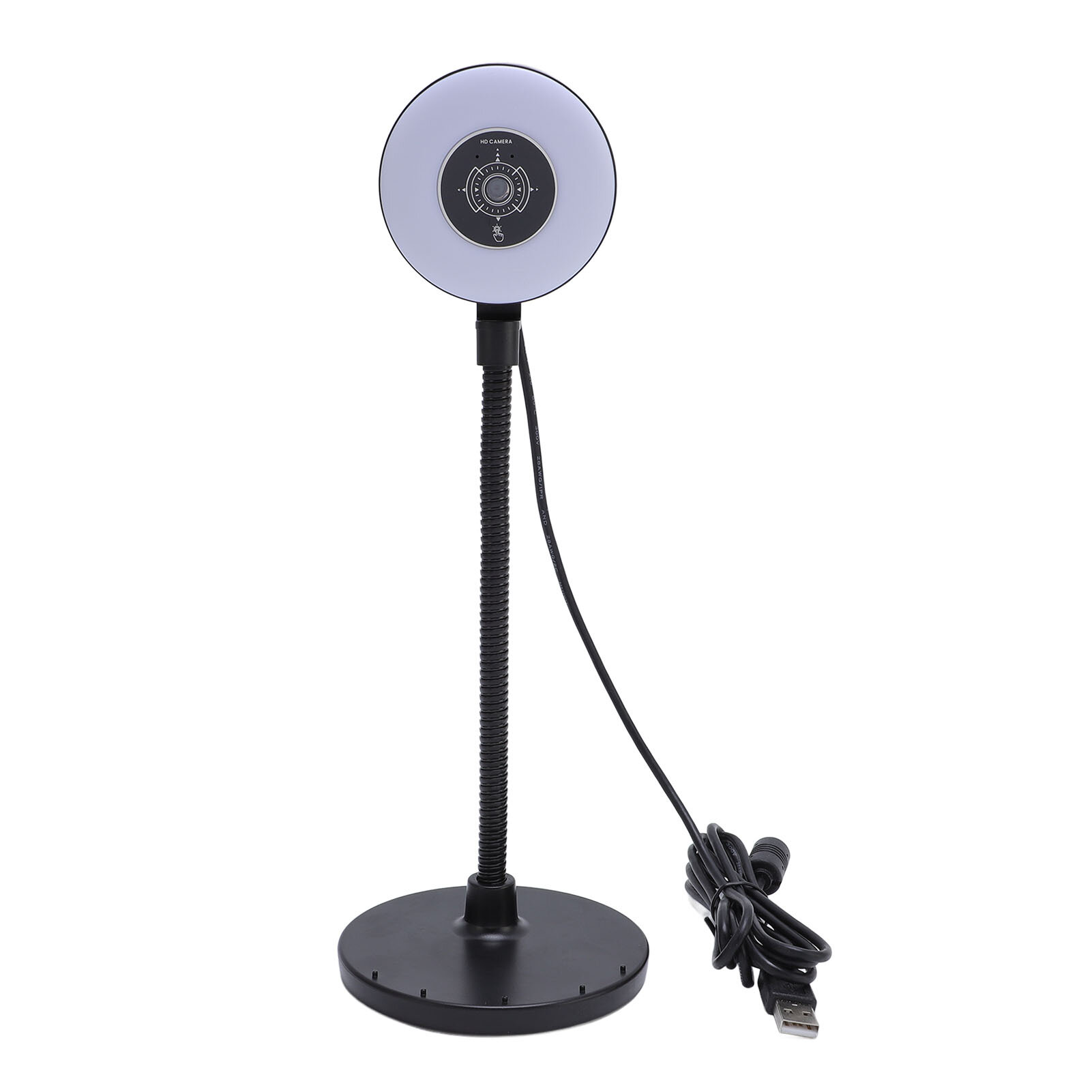 5 -мегапиксельная веб -камера с заполнением света встроенного в микрофоне AF Touch Control Auto Focus USB Web Cum Cam Gensable God для потоковой передачи онлайн -обучения