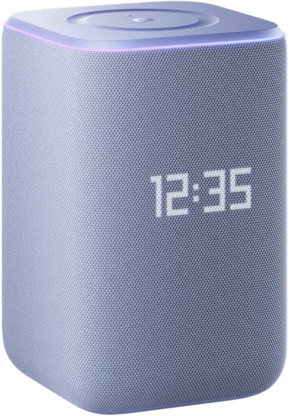 Умная колонка Яндекс Станция 3 с Алисой, эмбиент-подсветкой и Zigbee, фиолетовая (YNDX-00060PPL)