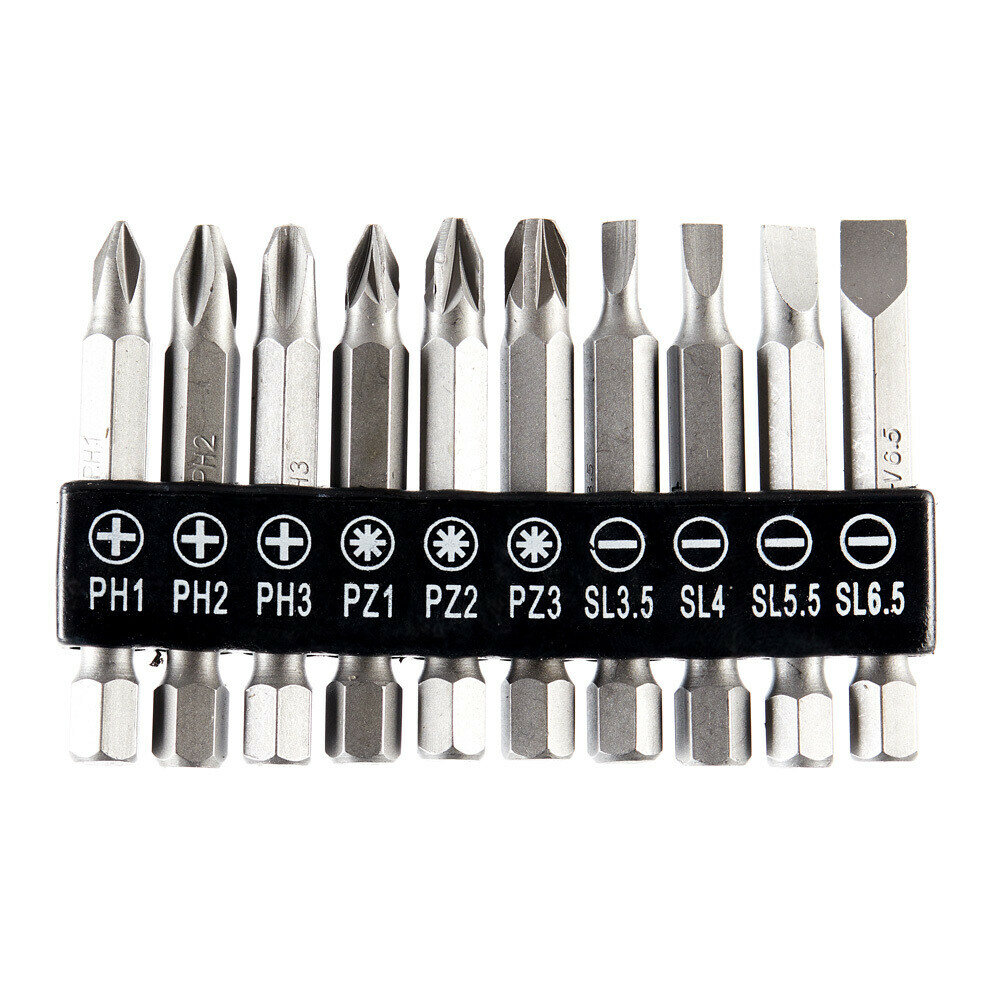 Набор бит Vira 303253 PH/ PZ/ SL 50 мм 10 шт.