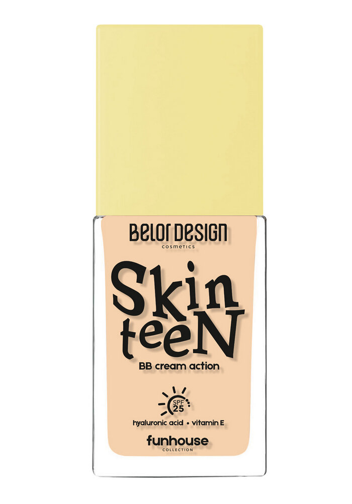 Belordesign Funhouse - Skin Teen Тональный Bb-крем "с гиалуроновой кислотой и витамином Е" 25 г. №51 medium