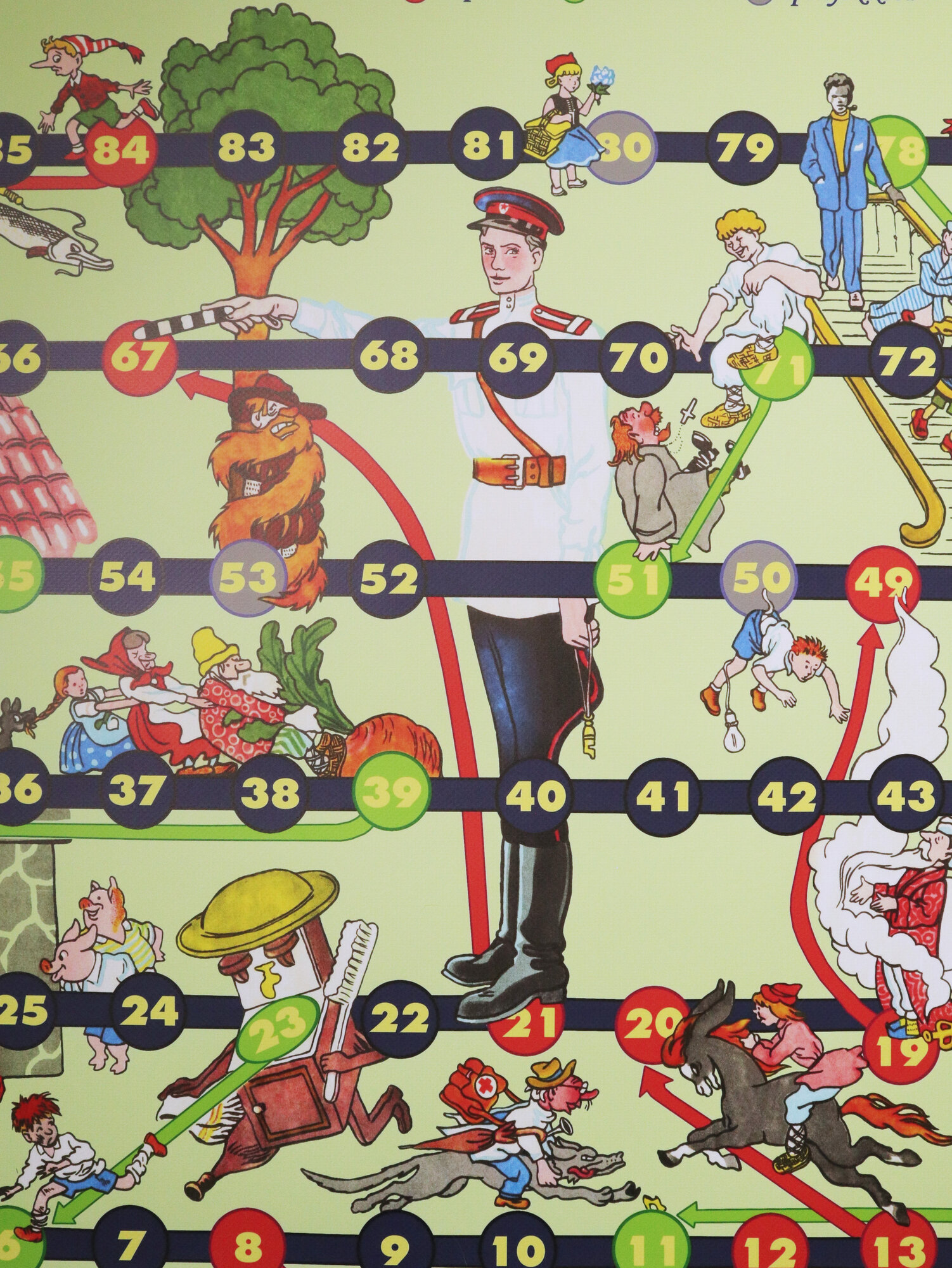 Игра-ходилка "Дядя Стёпа" / "Колобок" / Настольная игра СССР