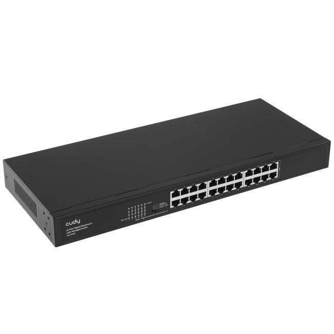Коммутатор Cudy GS1024E / 24-Port Gigabit Rackmount Light Managed Switch