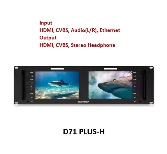 FEELWORLD D71 PLUS-H/D71 PLUS 7" Монитор 1920x1200 D71 PLUS-H