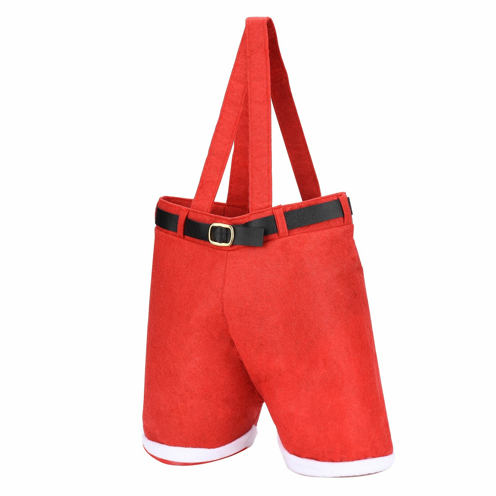 Рождественский винный пакет подарочный пакет из шерстяного бархата 39,5 *22 *9 см