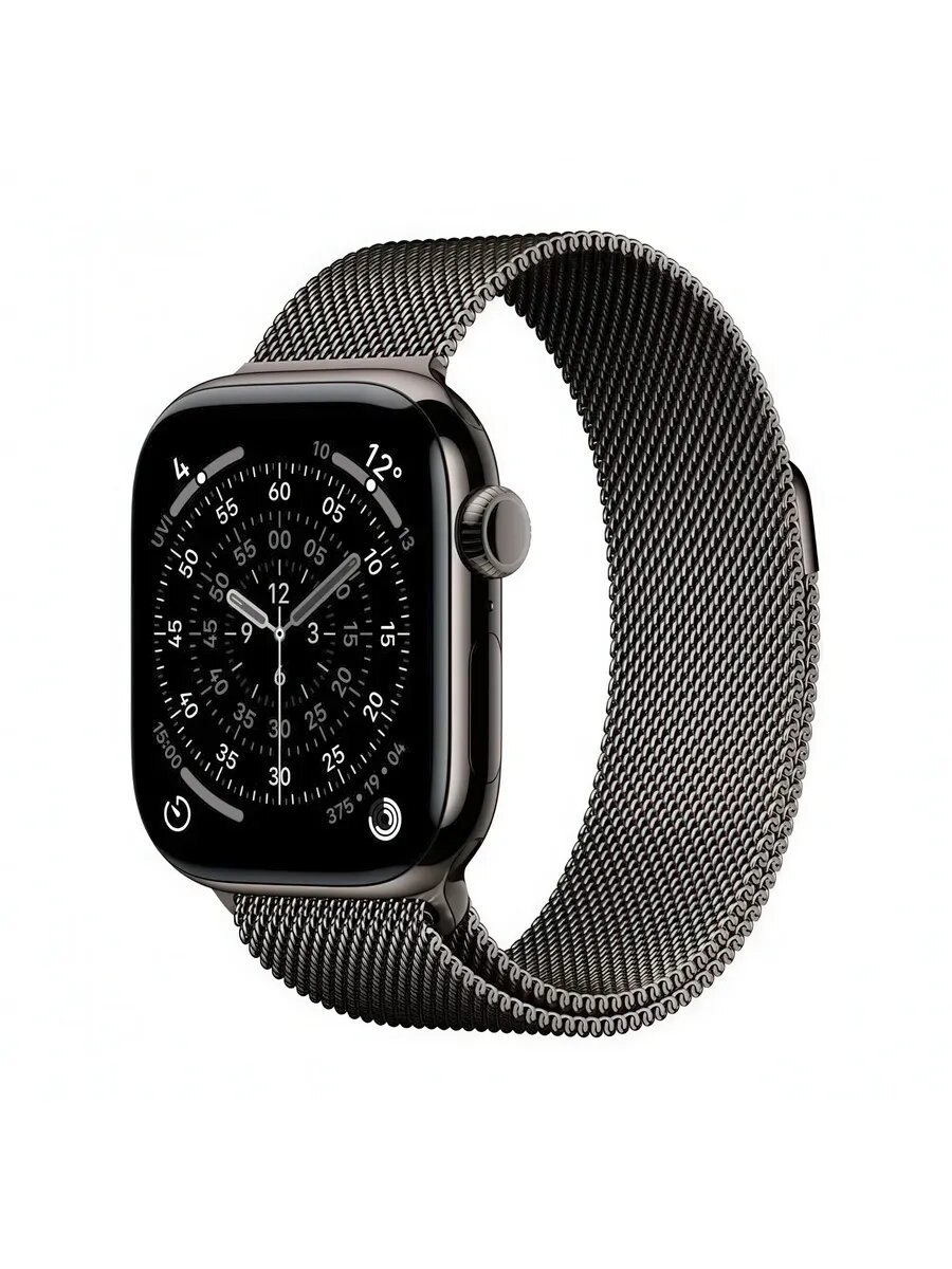 Умные часы Apple Watch S 11 46 mm Slate Titanium Milanese Loop M/L