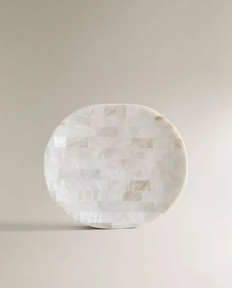 ZARA HOME Мыльница "коллекция: pearly bathroom set"