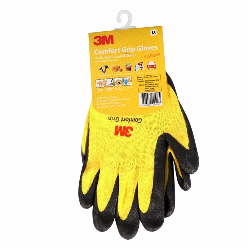 Перчатки 3M для защиты труда, износостойкие и удобные, нескользящие перчатки для строительных работ, защитные перчатки