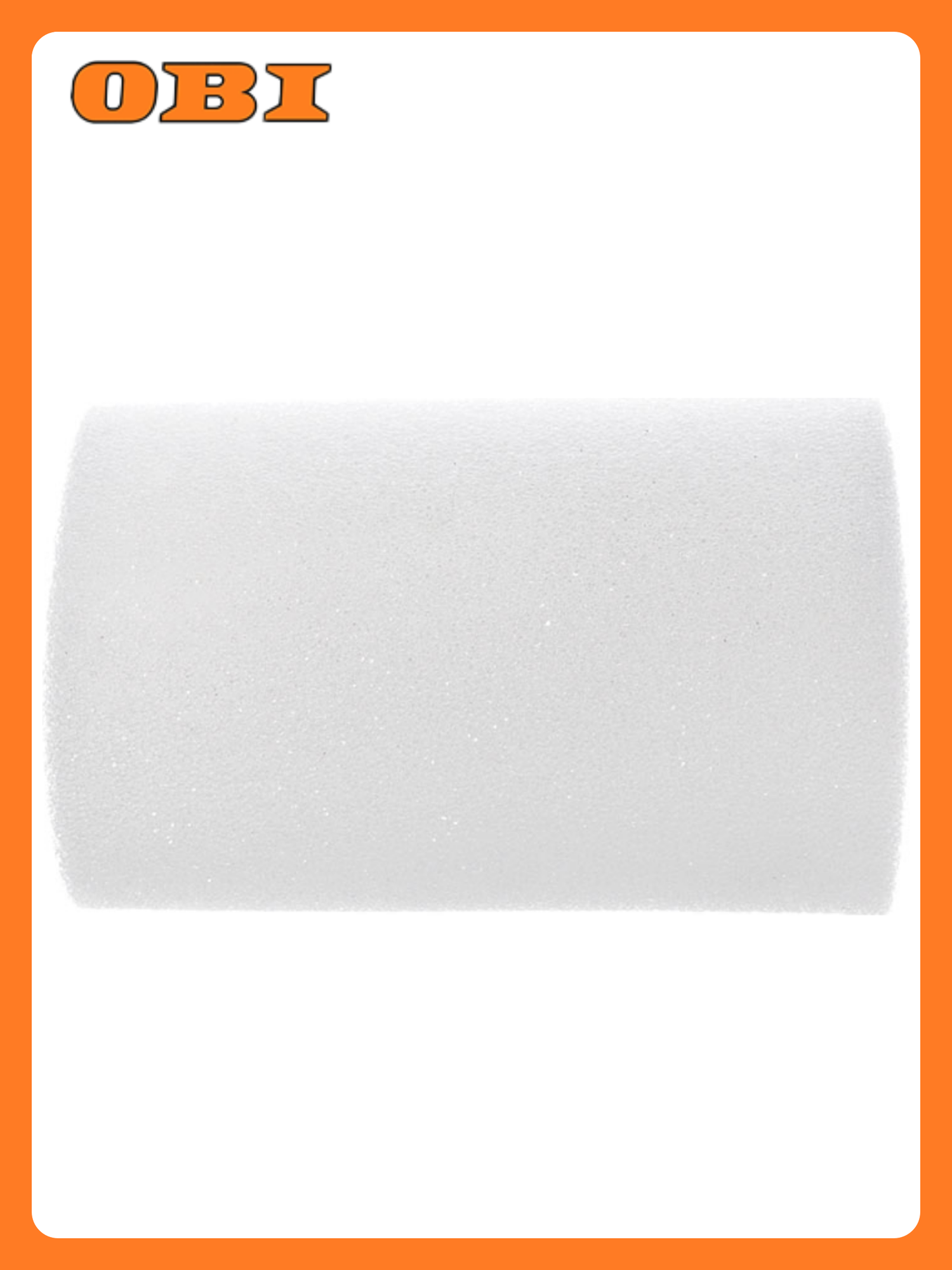 Мини-валик малярный, мольтопрен 35/55 мм, под ручку 6 мм