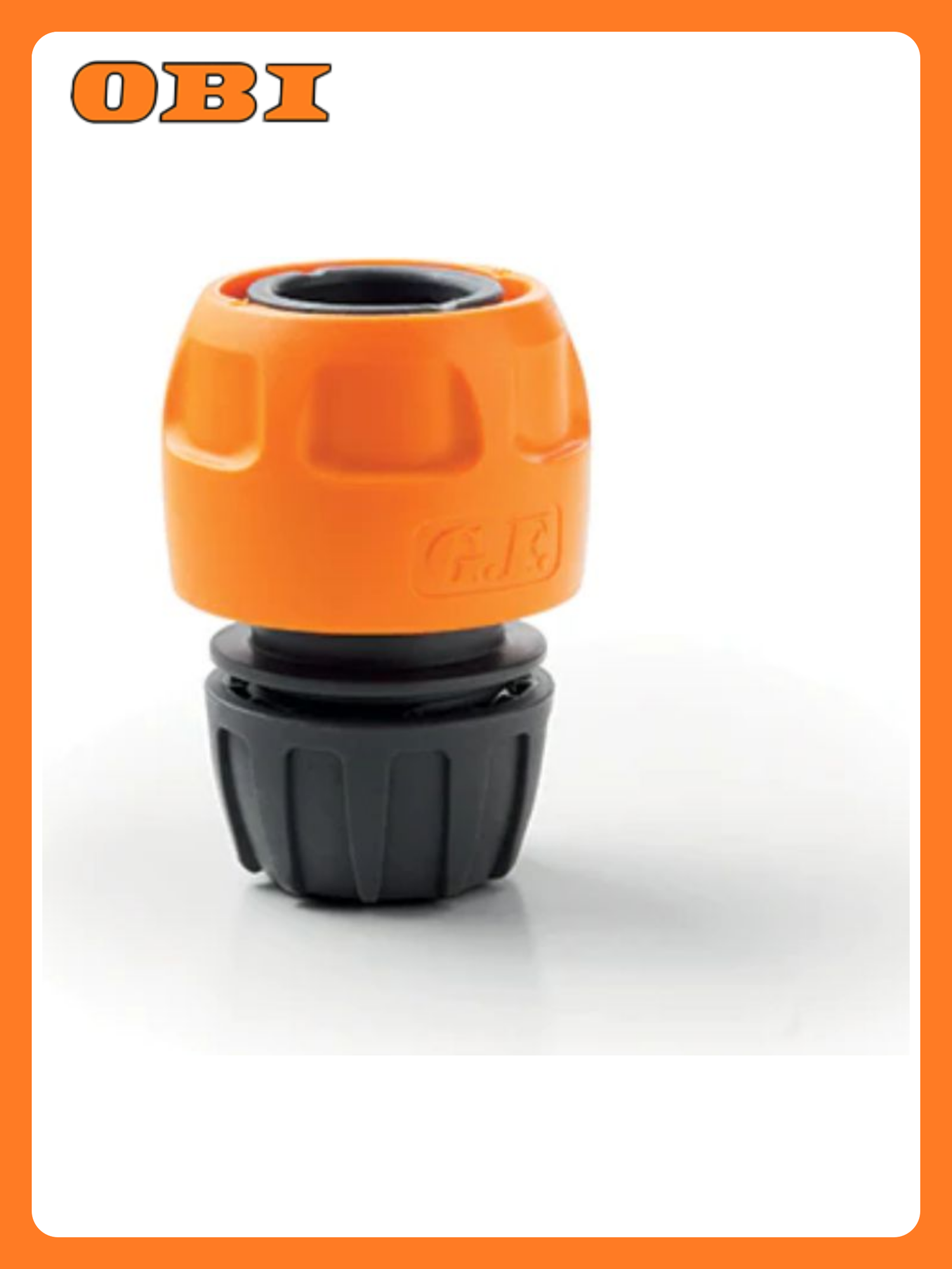 Коннектор шланга GF GF80005020, пластик, 1/2", 5/8", набор 1 шт