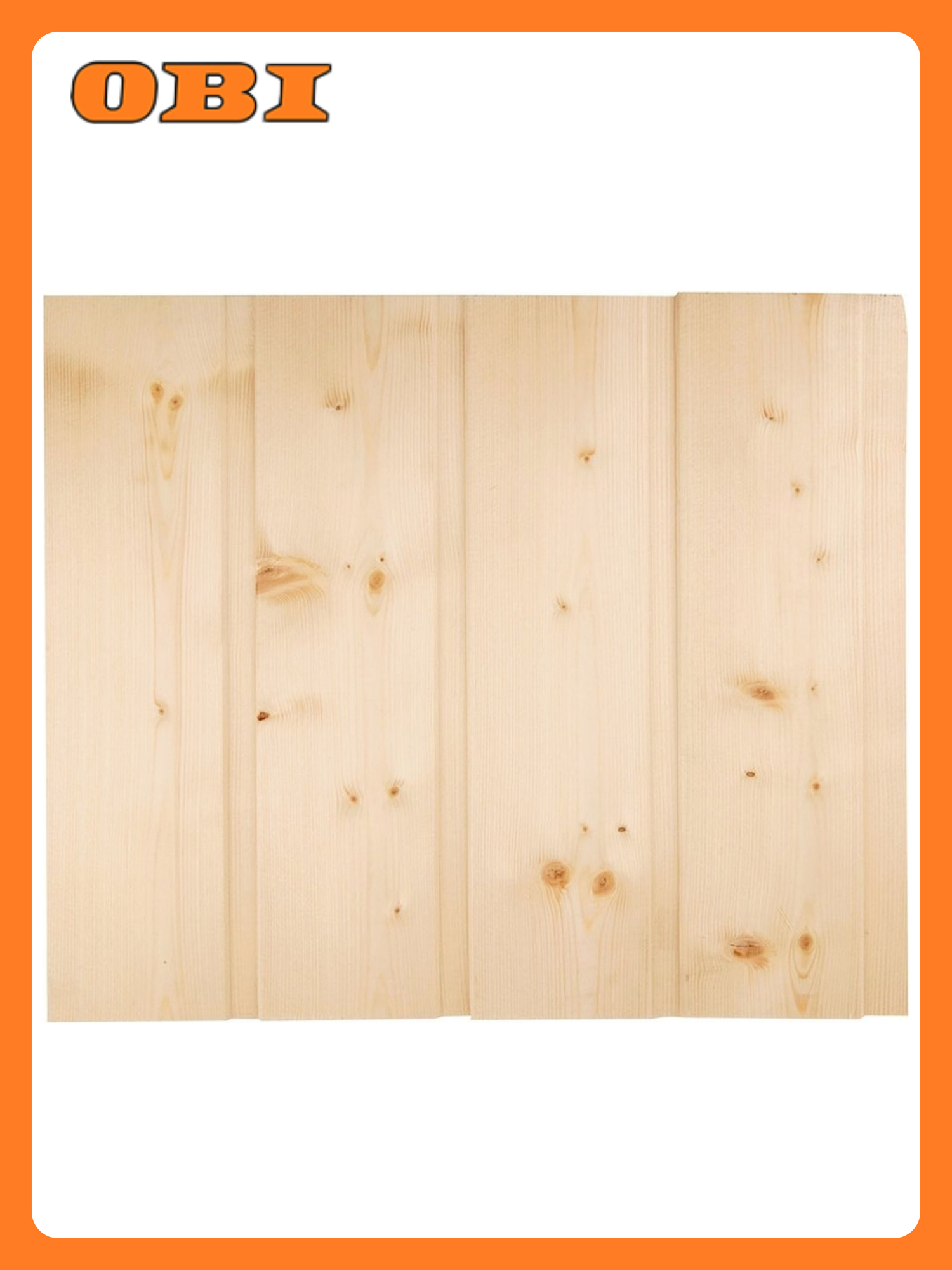 Вагонка строганная хвоя сорт АВ 2500х96х12,5 мм 2,4 кв. м