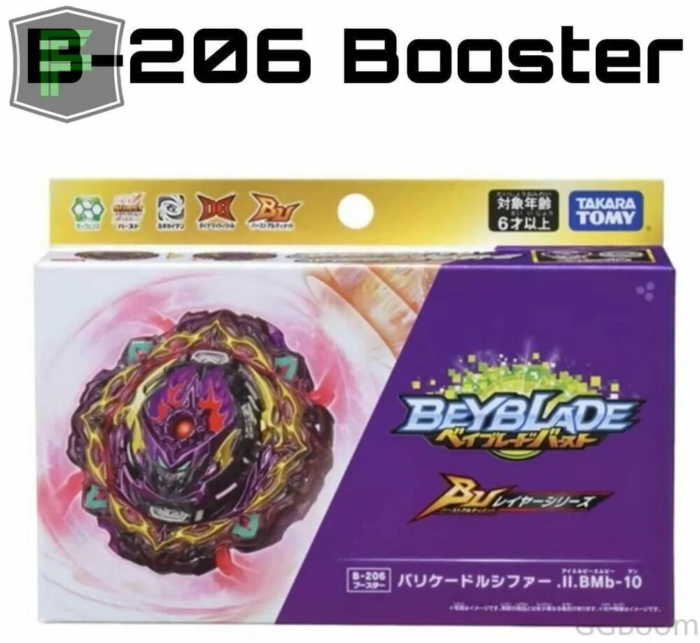 Волчок бейблэйд Barricade Lucifer B-206 Beyblade Burst BU Takara Tomy GGBoom