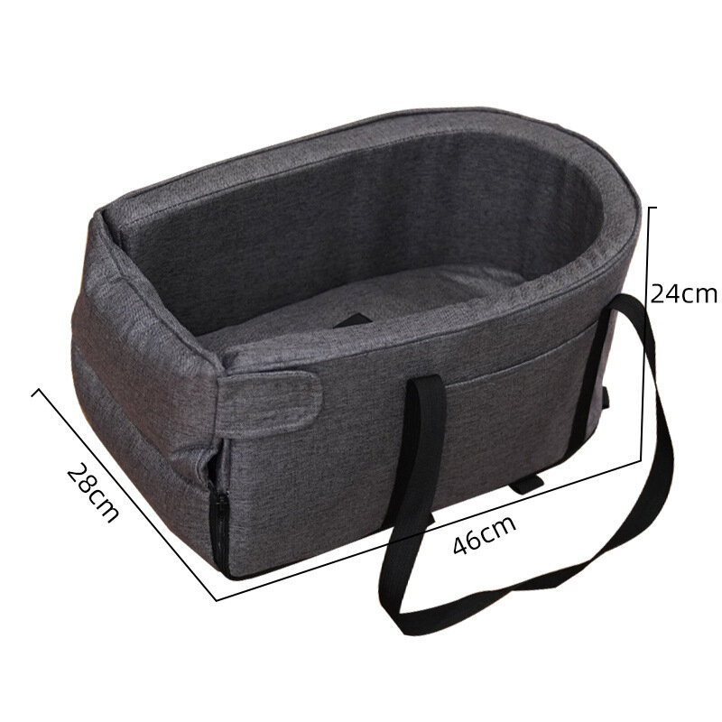 Автомобильный питомник Amazon Pet Car Pet Car Pet Car Teddy Highland Щенок сиденье центрального управления питомцем