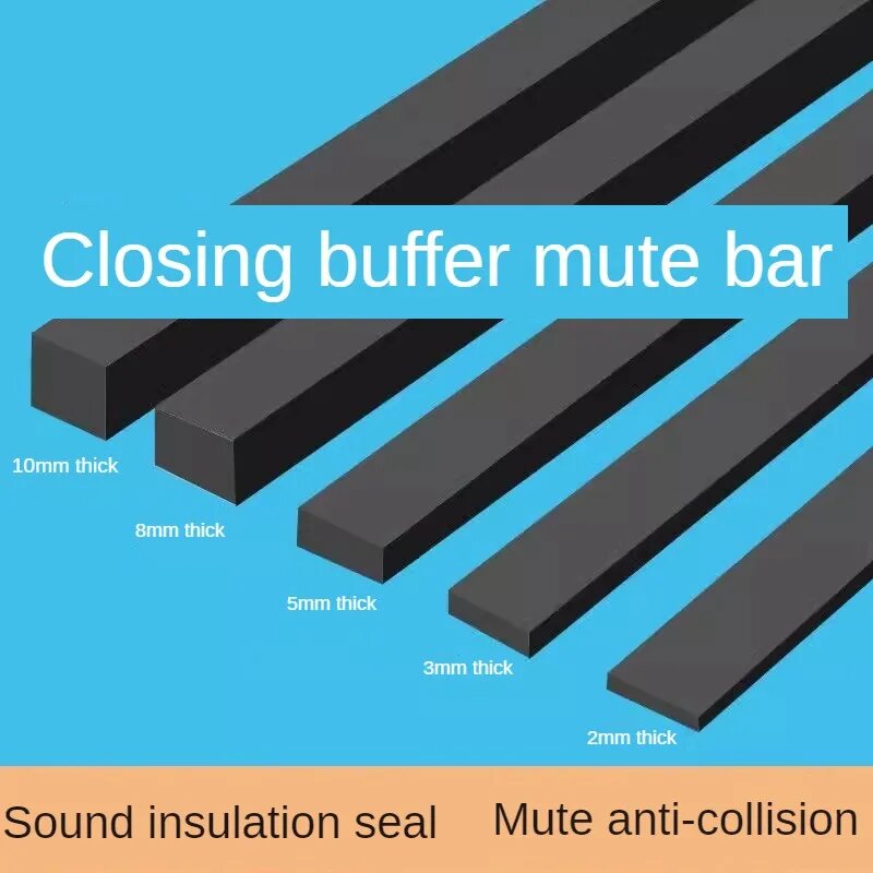 Черная самоклеящаяся уплотнительная лента из ЭВА 10 м 10M x 10mm x 1mm