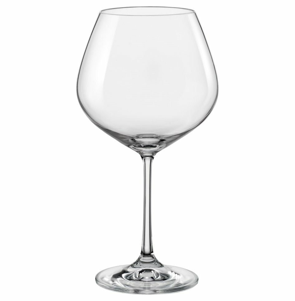 Бокал для красного вина 570 мл 1 шт Crystalex CZ s.r.o. "Виола /Без декора" / 032566