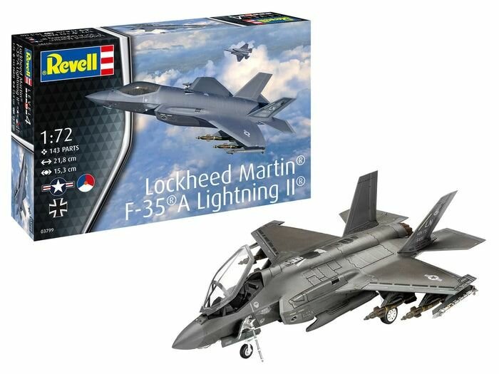 Модель для сборки Revell Lockheed Martin F-35A Lightning II
