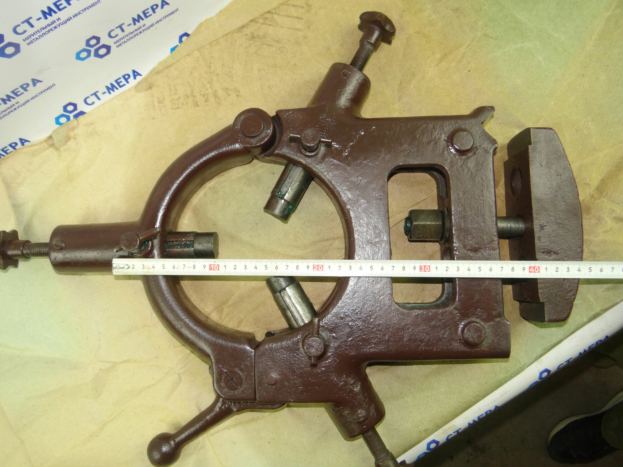 Неподвижный люнет для токарного станка 1К625