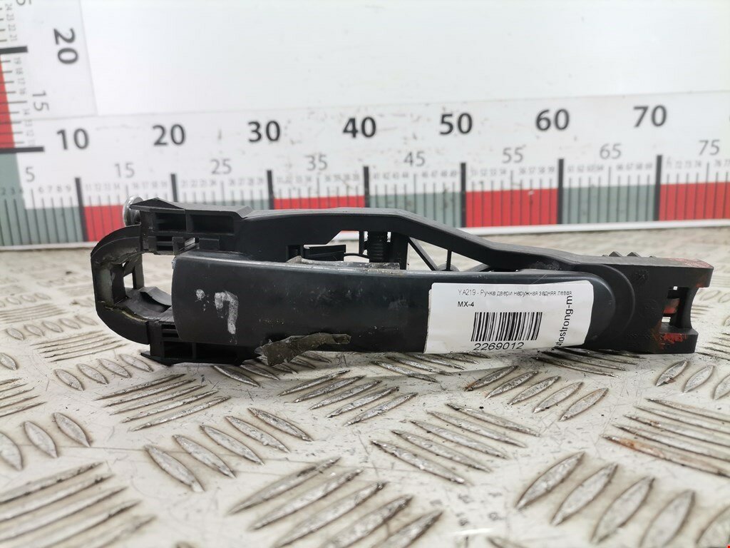 Ручка двери наружная задняя левая Skoda Fabia 1 3B0837207G арт. 2269012