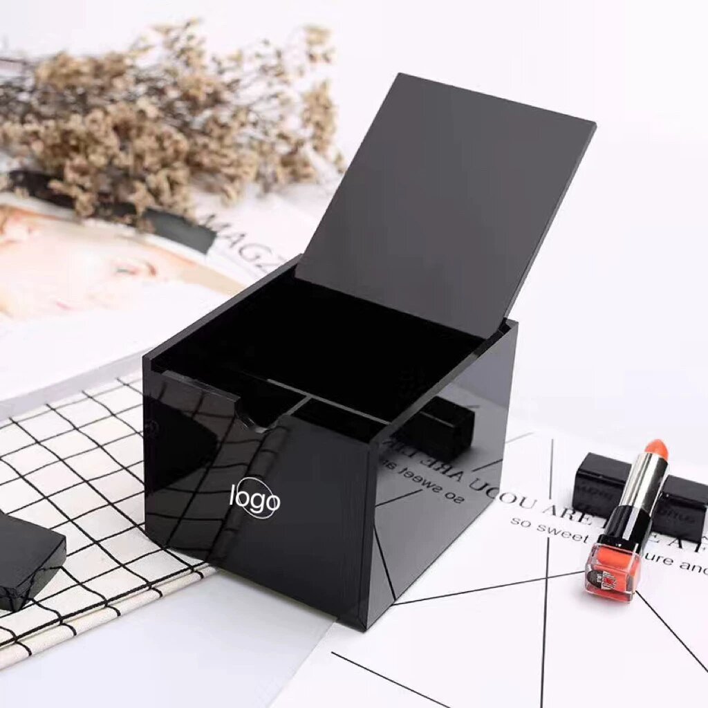 Акриловая коробка для хранения помады с несколькими сетками, туалетный столик, коробка для хранения помады, глазурь для