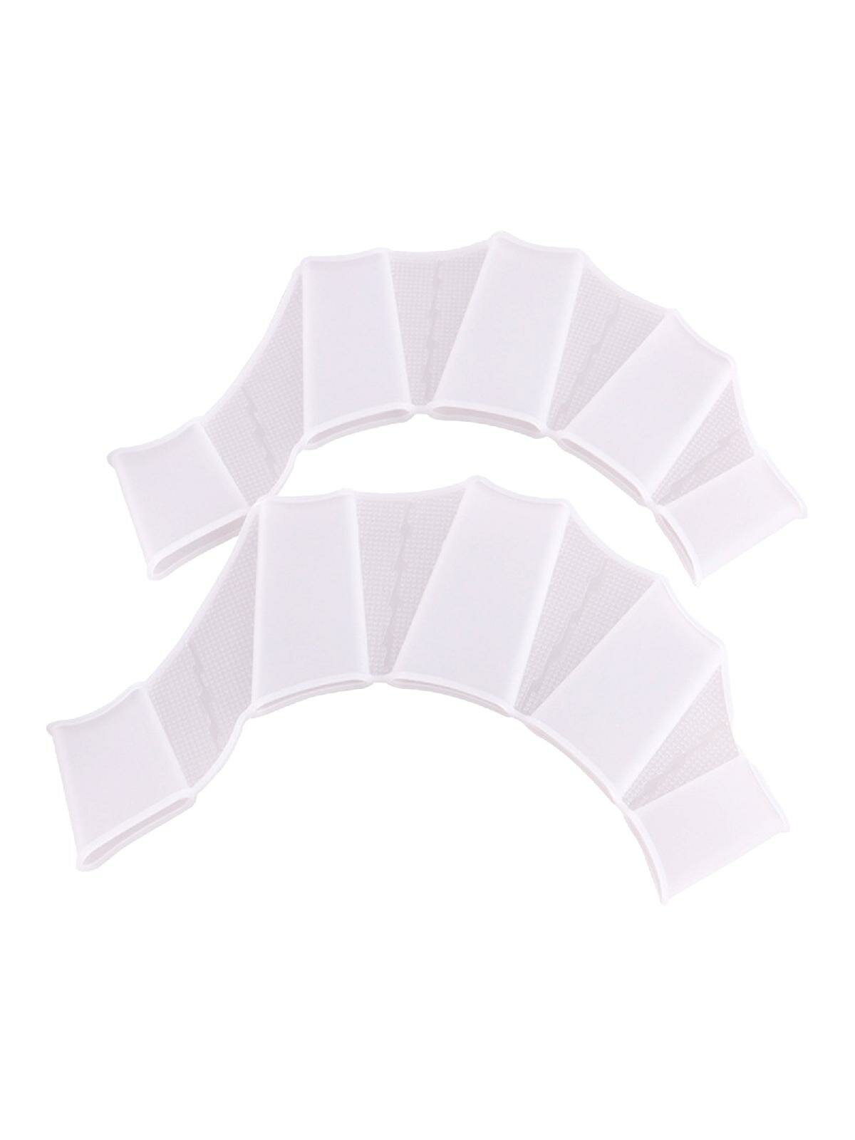 2шт Унисекс Стили Силиконовые ласты для плавания для рук Ласты перчатки с перепонками для пальцев