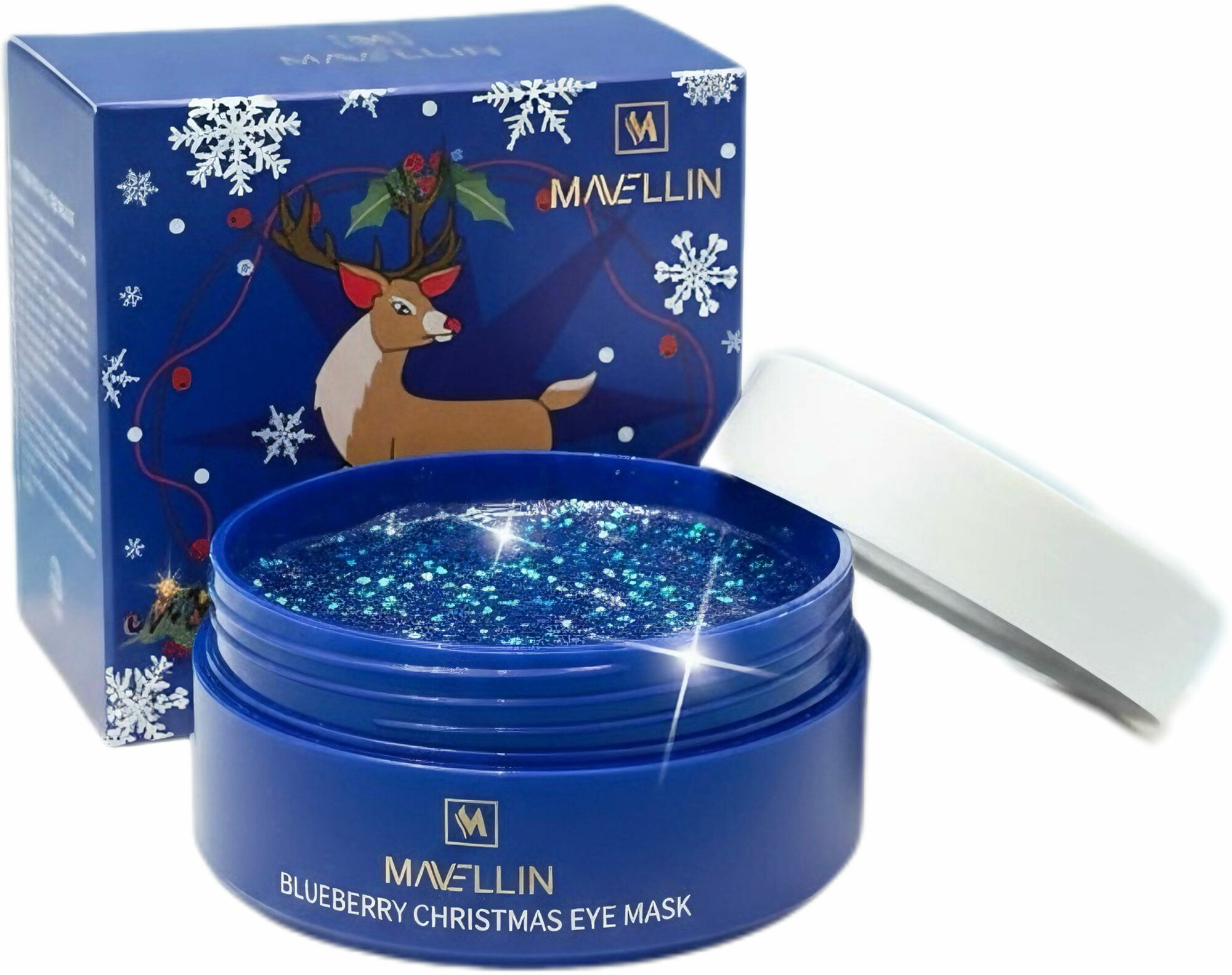 MAVELLIN Патчи для глаз, с экстрактом черники, 60 шт