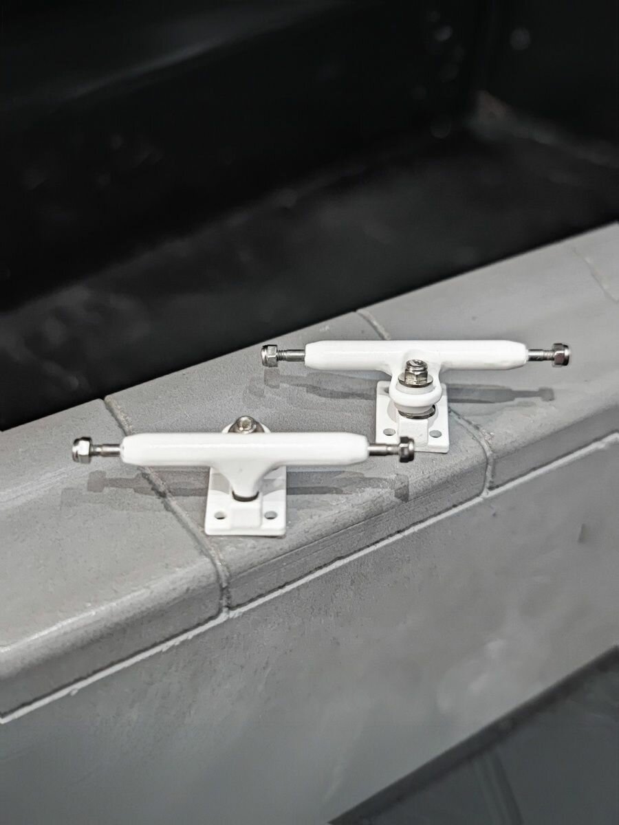 Траки для фингерборда MSS Pro PC new 34 мм белые