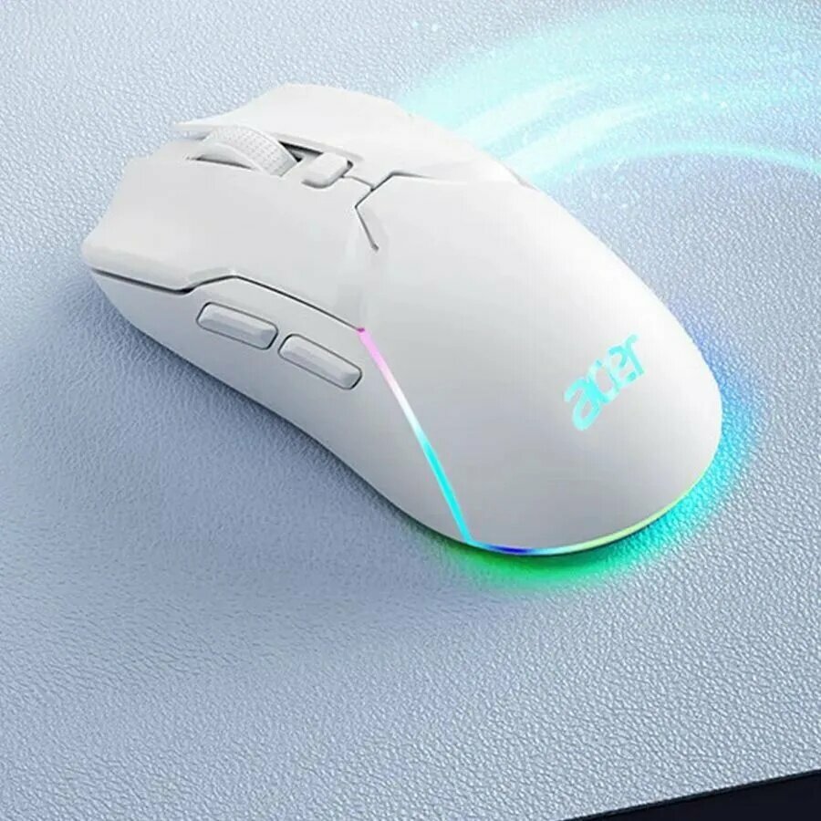 Acer Игровая мышь беспроводная ACER OMW110, белый