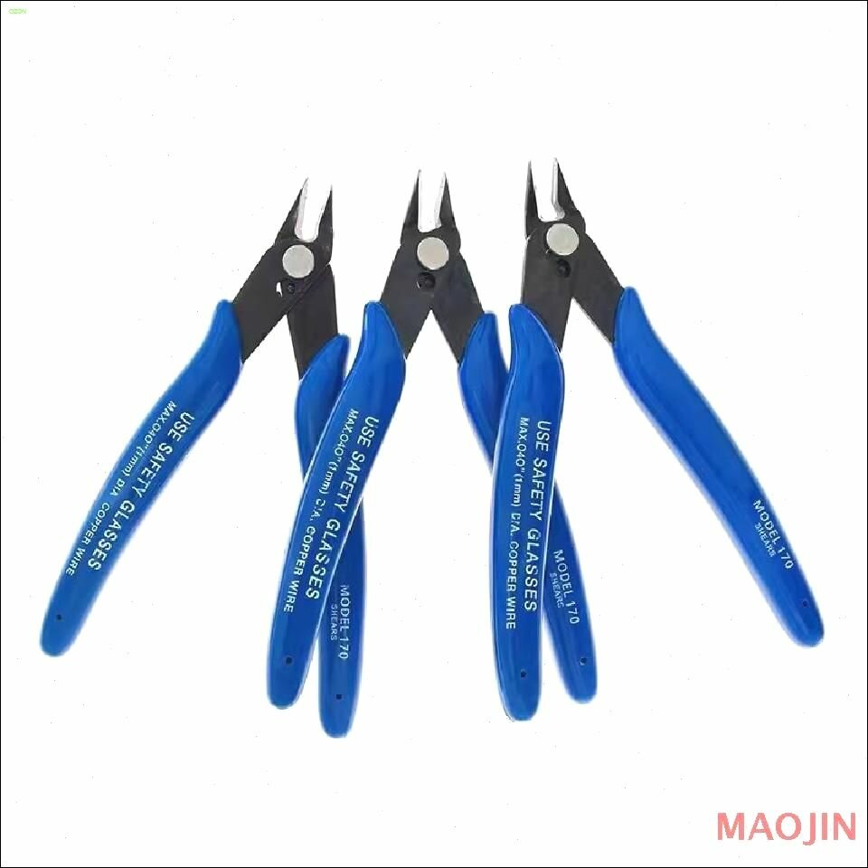 Кусачки боковые PLATO- 170 электромонтажные прецизионные для жил из мягких металлов бокорезы MJ