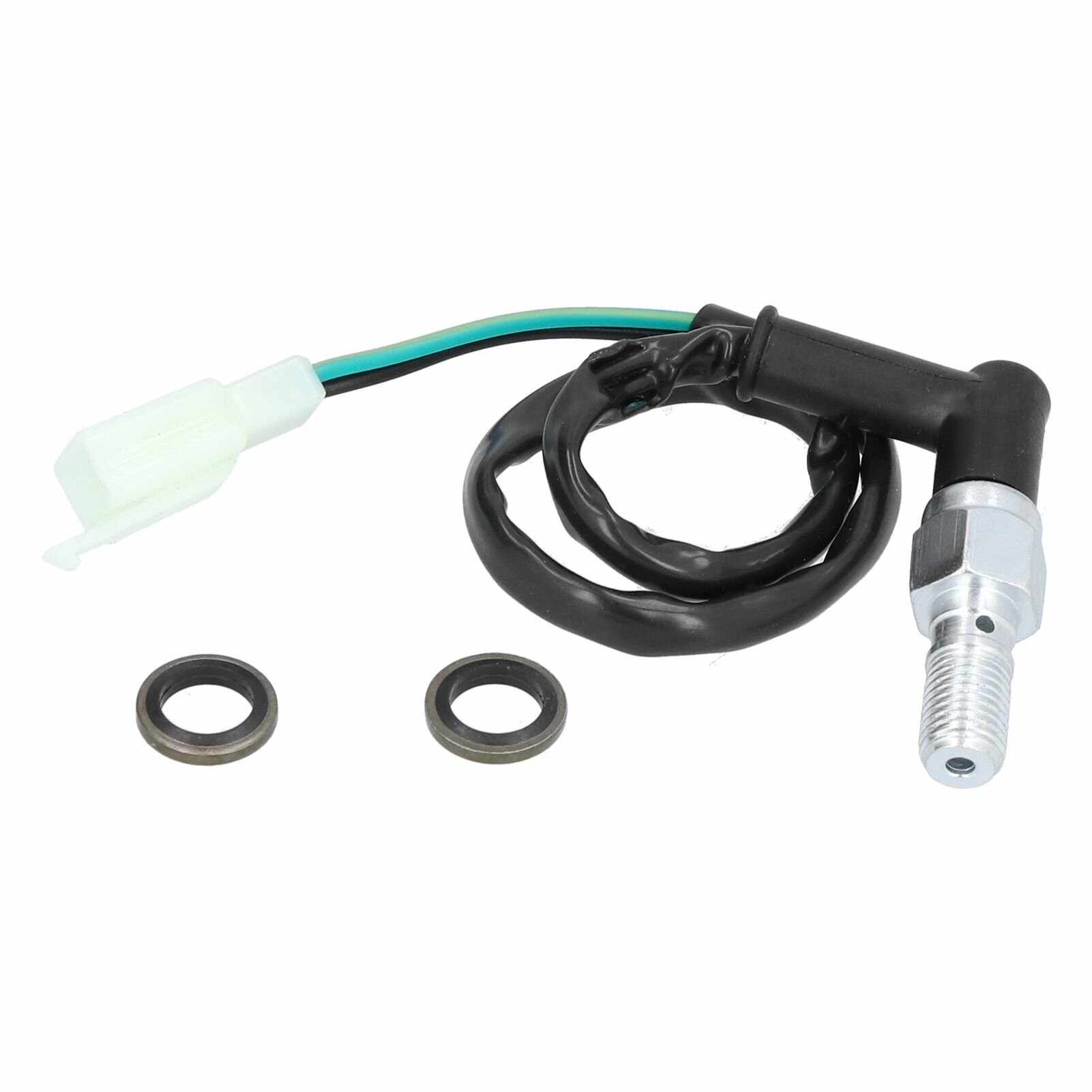 Гидравлический датчик тормоза M10x1.25, угловой, универсальный