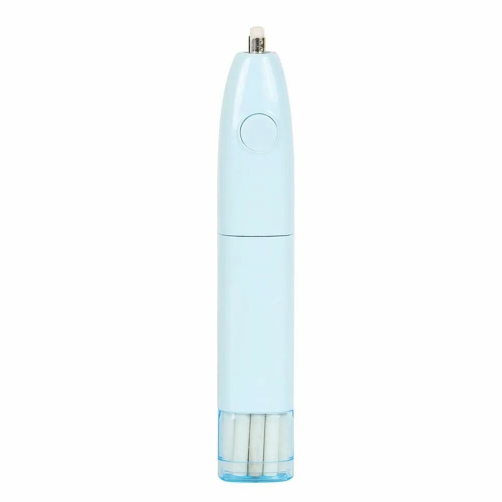 Электрическая ручка-ластик для рисования с 10 сменными стержнями, с автоматическим вращением, питание от батареек, для художников и студентов, изучающих рисование