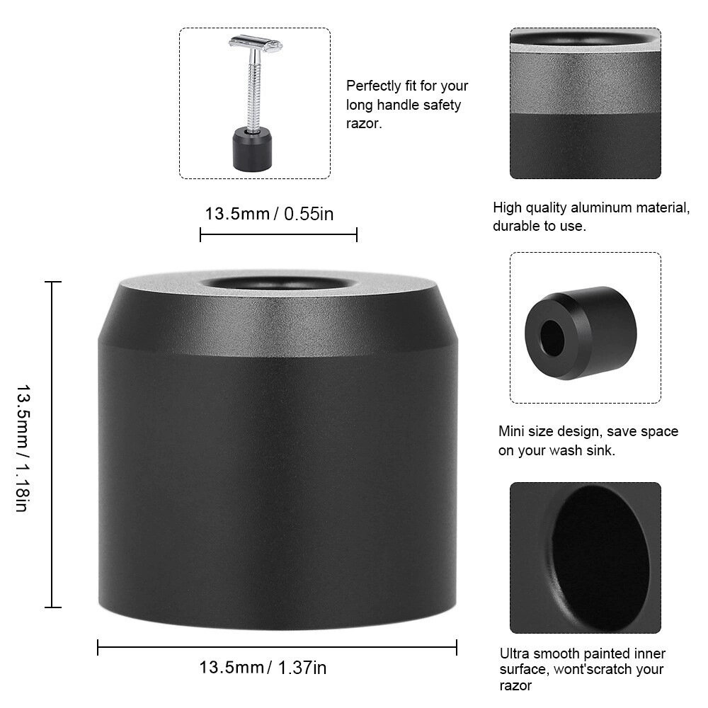 Безопасная бритва T-типа, ручная бритва, старинная бритва для мужчин, бритва для удаления волос, бритва для лица из цинкового сплава