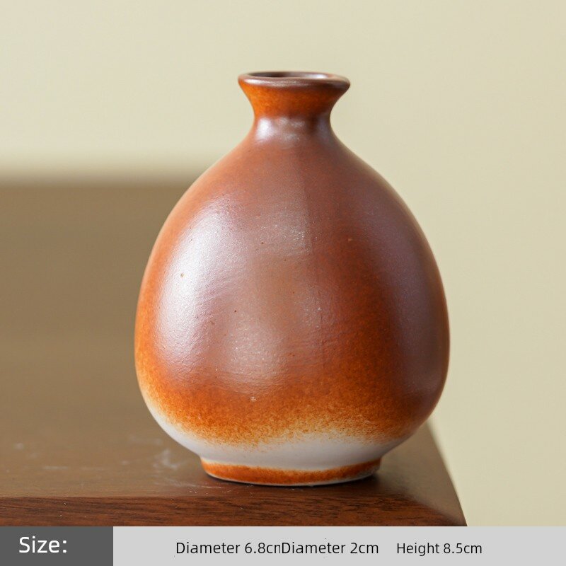 Креативная ваза из керамики в деревенском стиле для гидропоники (зеленая репа), для рабочего стола в гостиной, новая