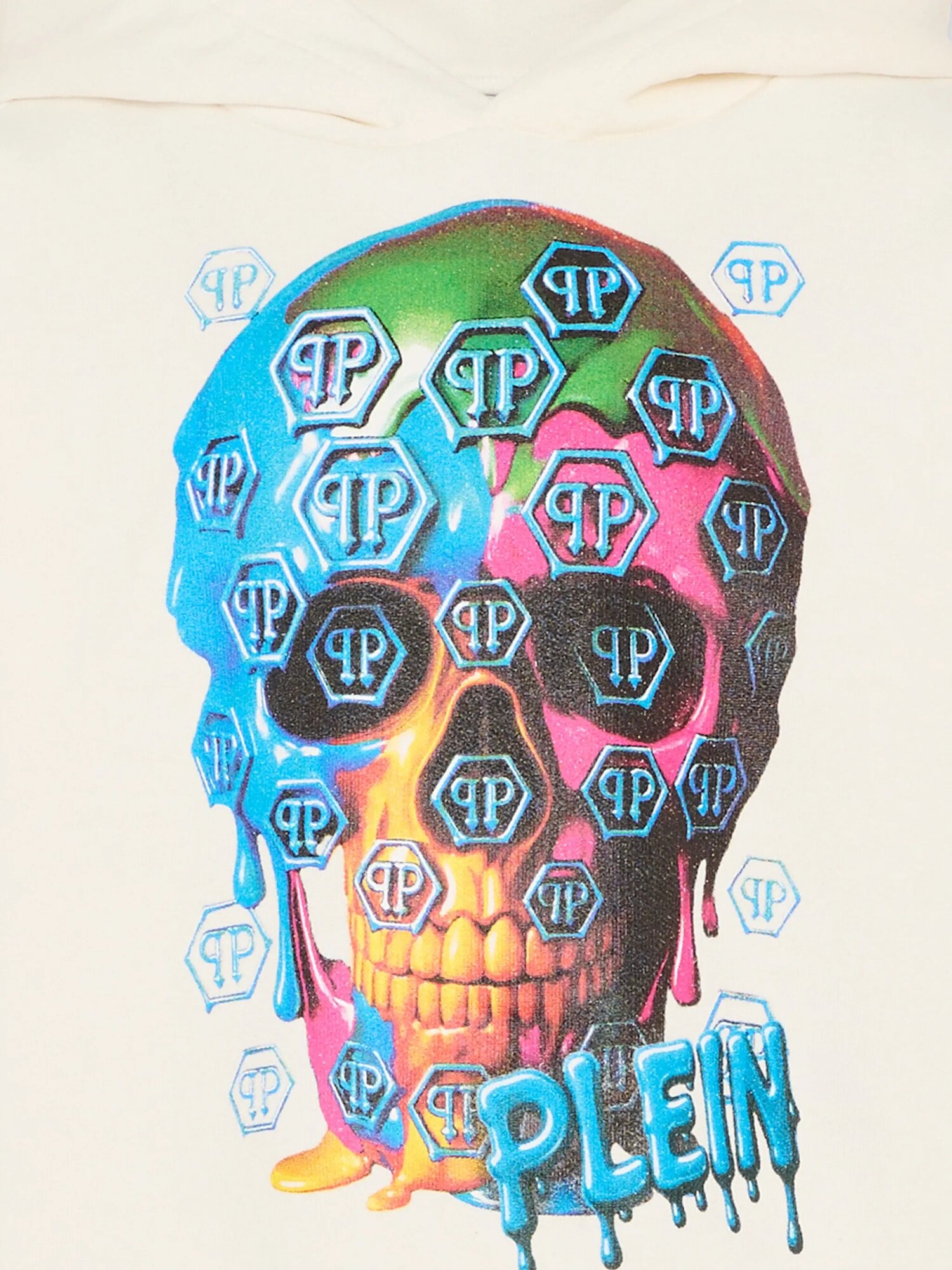 Худи PHILIPP PLEIN Skull-print hoodie, размер 6 лет — фото 1