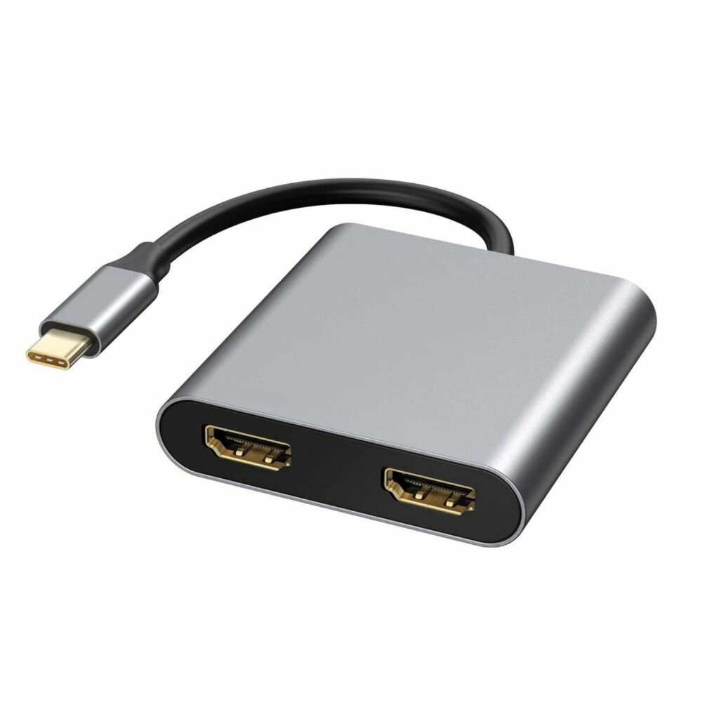 Многопортовые концентраторы USB C, док-станция с двумя выходами 4K и USB3.0 для расширенного подключения