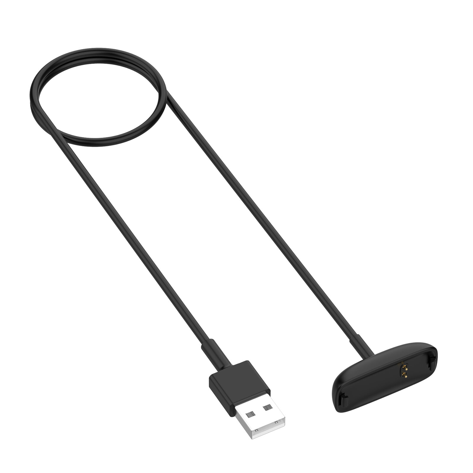 Зарядное устройство совместимое с Fitbit 2, USB-кабель для зарядки, док-станция, аксессуары, черный, длина 30 см, 100 см (доступно по выбору), размер упаковки около 7.6*7.6*0.3 см, вес упаковки около 20 г, в комплект входит 1 шт зарядного