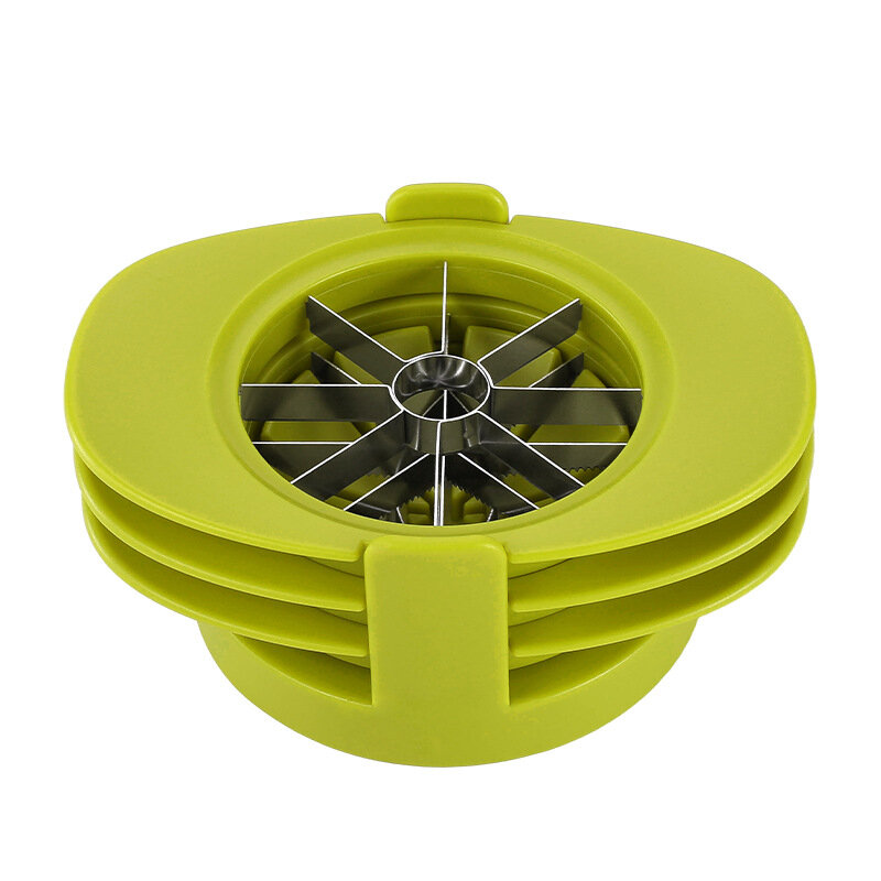 Четырехкомпонентный набор для нарезки яблок, нержавеющая сталь, слайсер для фруктов, набор для нарезки яблок, домашний удалитель сердцевины, разделитель для фруктов