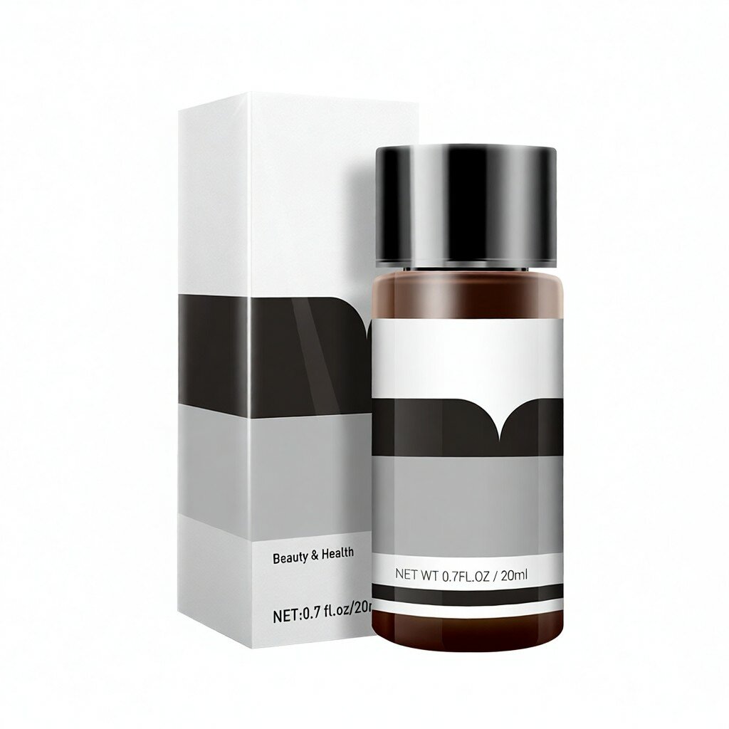 LANBENA 20ml Hair Growth Essence Essential Oil Liquid Treatment Hair Loss Products Unisex Ginger Fleeceflower Root Ginseng Grape Seed Oil Glycerol