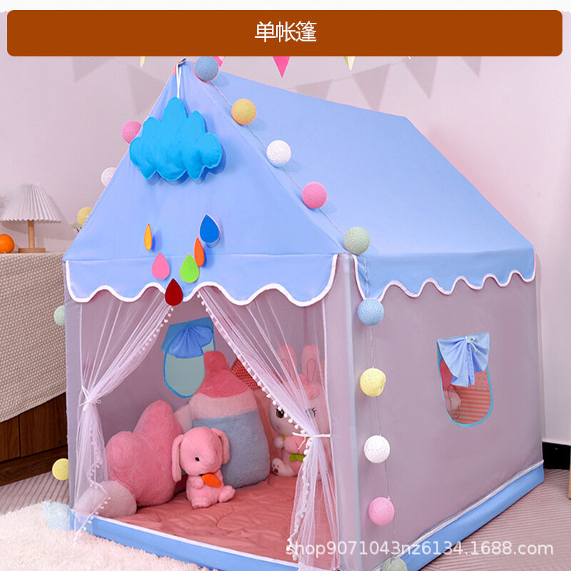 Детская палатка для девочек, маленькая палатка принцессы, игрушка для девочек, домик для детей, игровой домик, в котором можно спать