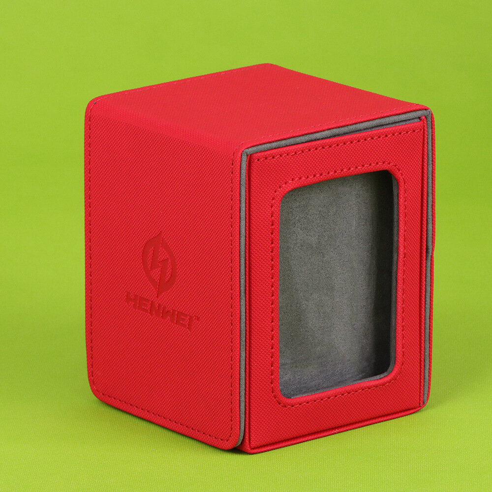 Коробка для магнитных карт Hengwei 100+ PU, коробка для хранения карт, Magic: The Gathering, Yu-Gi-Oh, Pokémon, коробка для настольных игр, популярная за границей