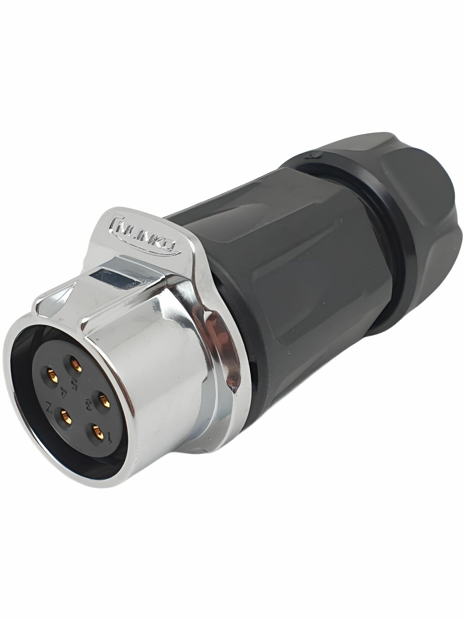 Разъем CNLINKO LP-20 5-пиновый, мама, 5pin, IP67, кабель-кабель