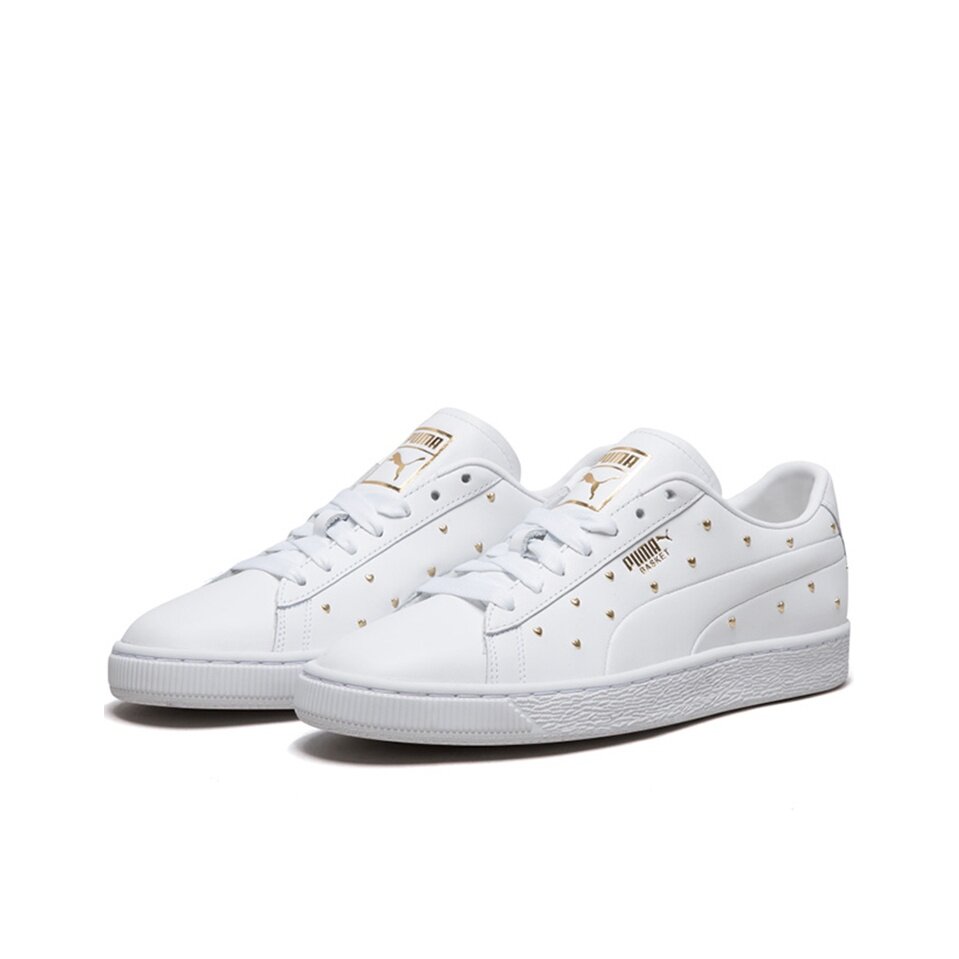 Кроссовки PUMA Basket, размер EU 36 стопа (22.5CM), белый, — фото 1