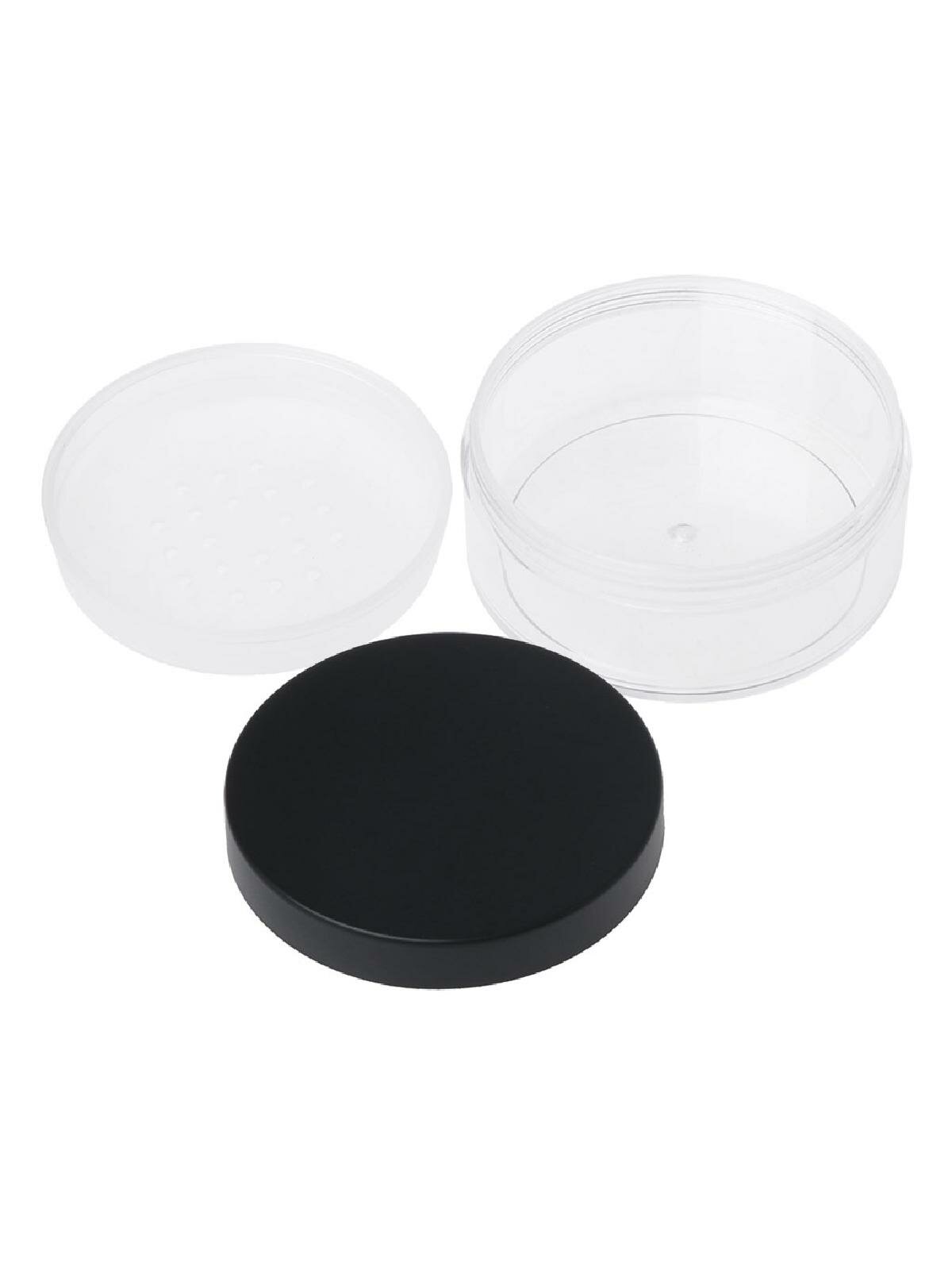 Коробка для рассыпчатой пудры весом 50 г с изоляционной сеткой пустая коробка