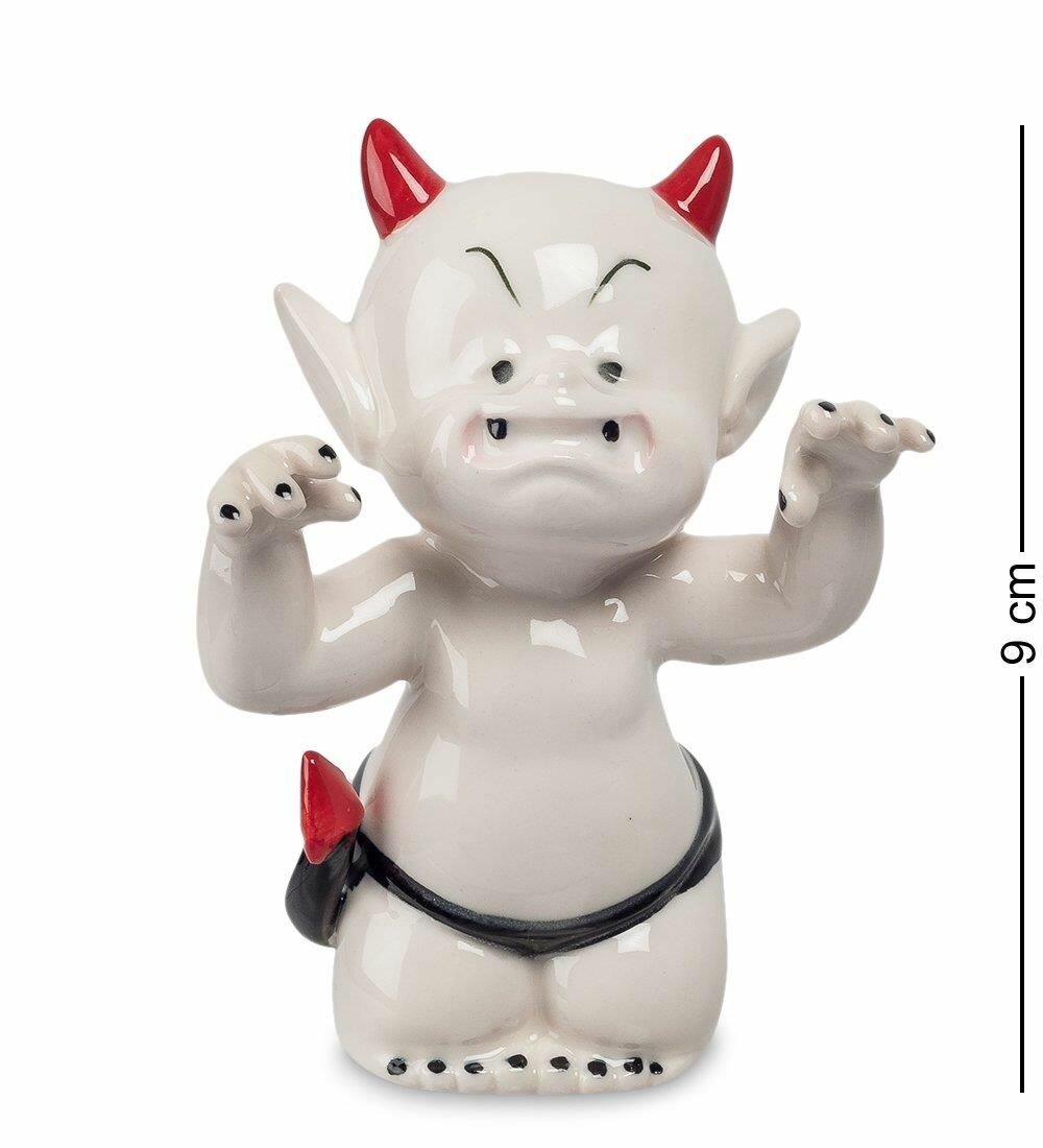 Фигурка настольная Чертик-февраль (Pavone) A12130 Pavone, Фарфор