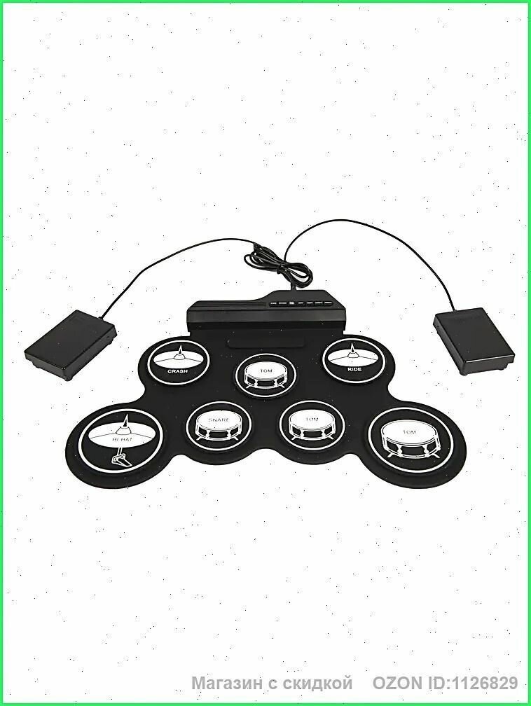 Гибкая ударная установка, электронная, барабанная-DINGSHANG