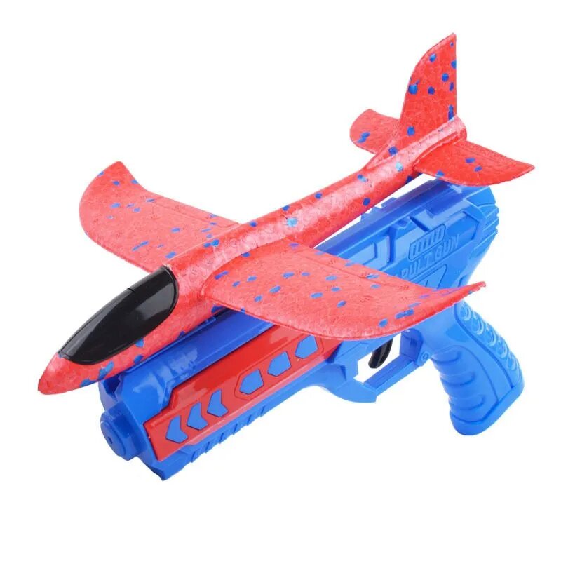 Самолет с выбросом пены, Ручной метательный планерный