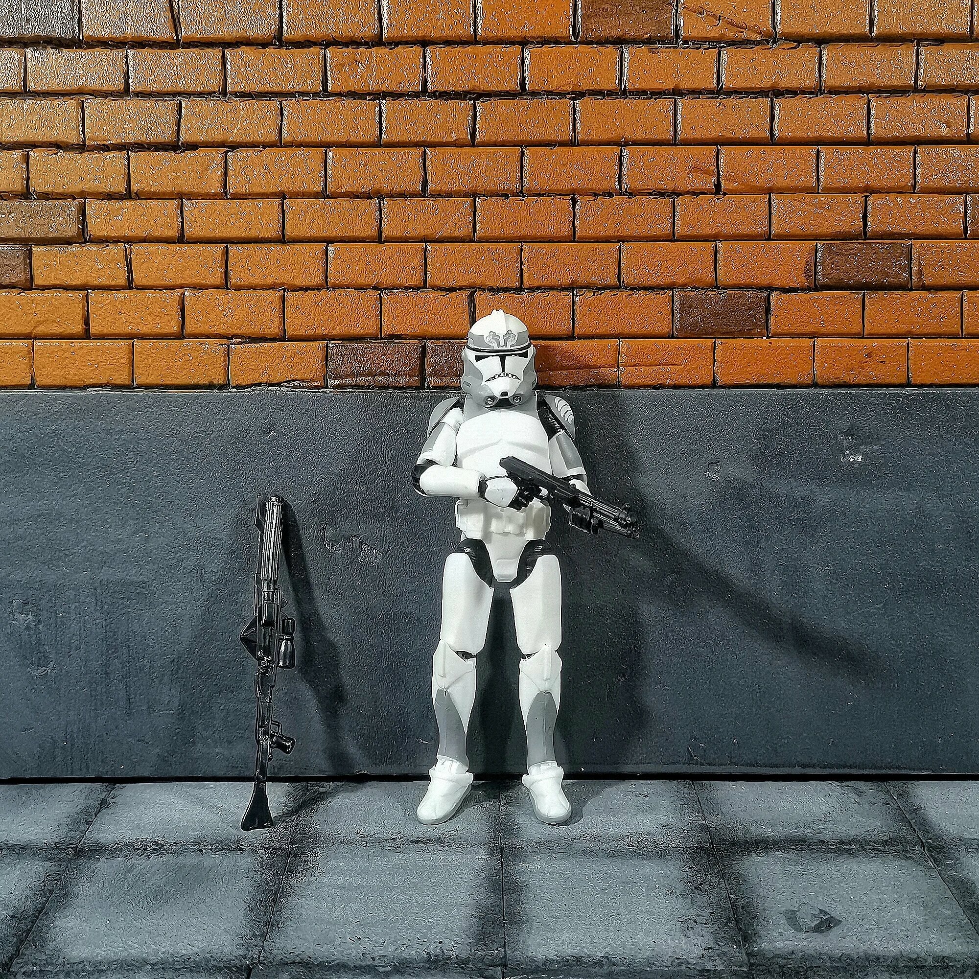 Фигурка Оби-Вана, Hasbro, Star Wars, 3,75 дюйма Серый, Wolfpack Sinker