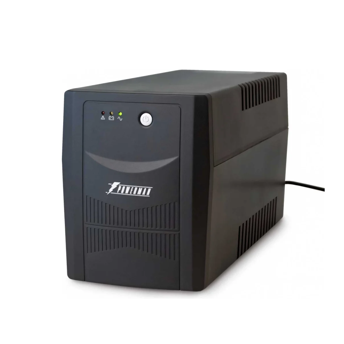Источник бесперебойного питания PowerMan Back PRO 2000 Plus, 2000 ВА/1200 Вт, черный